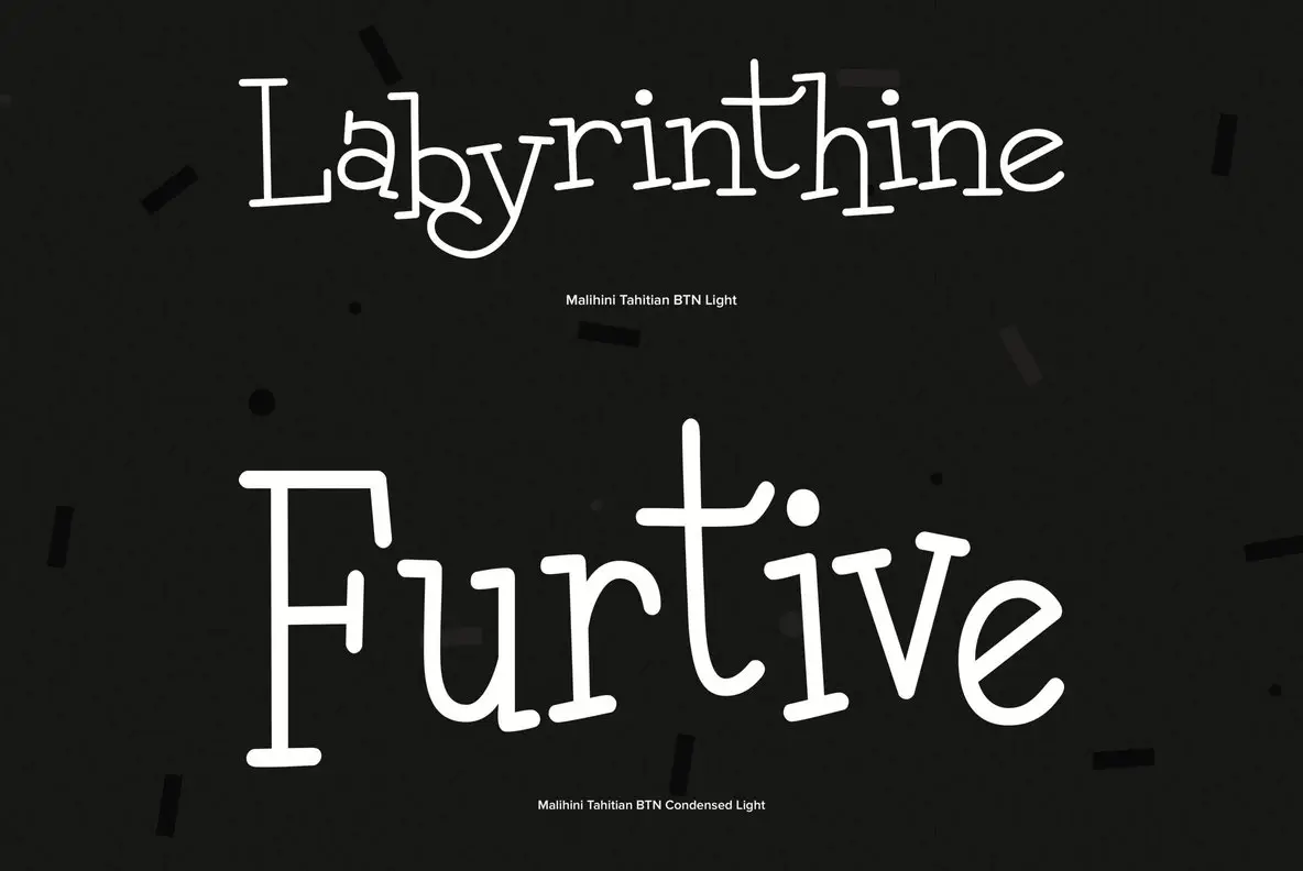 Malihini Tahitian Font - FontPath