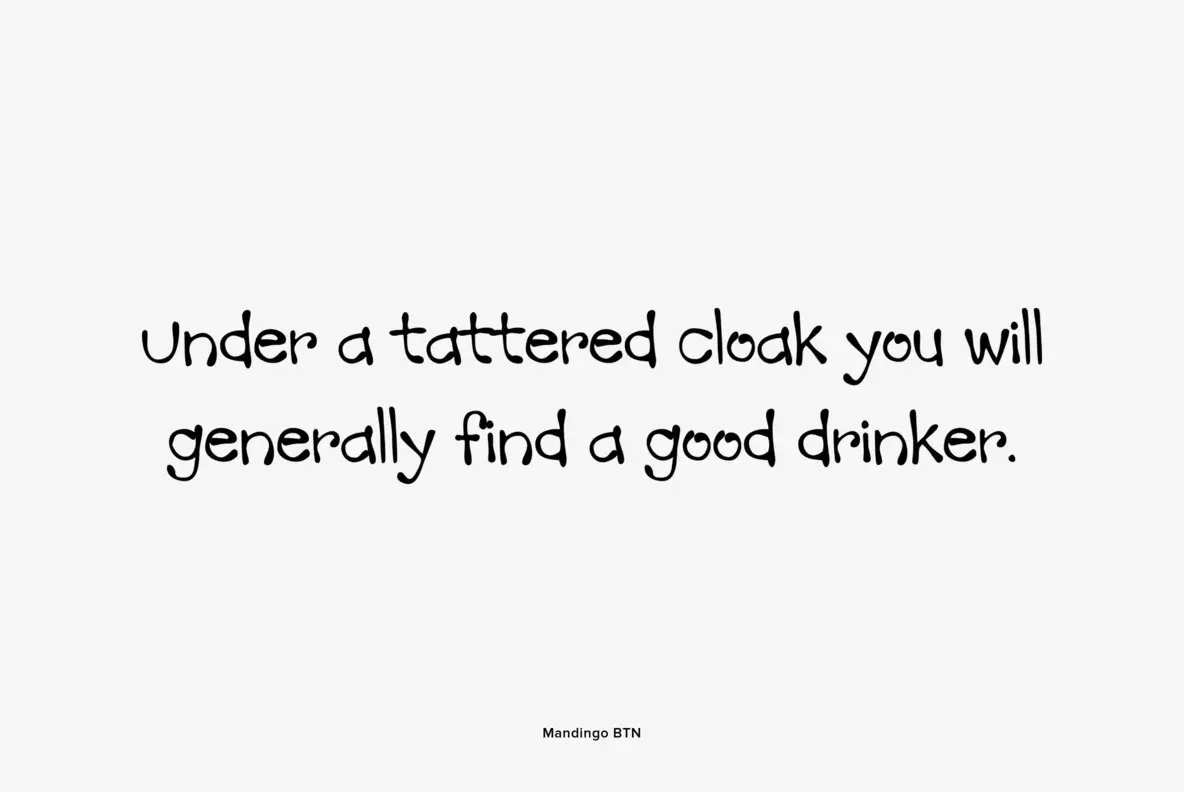 Mandingo Font - FontPath