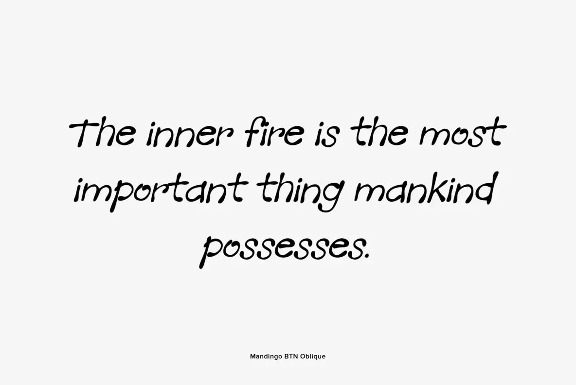 Mandingo Font - FontPath