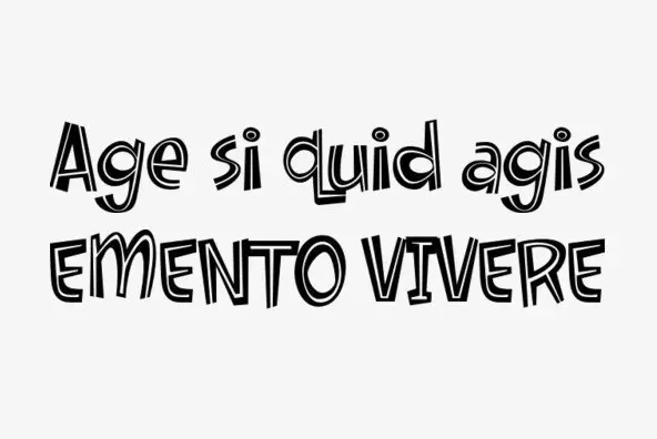 Doinky Inline Font - YouWorkForThem