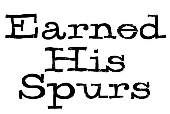 Spur Rust Font - YouWorkForThem