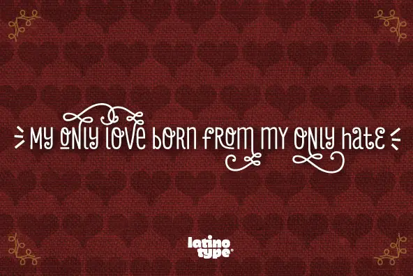 Romeo Font - YouWorkForThem