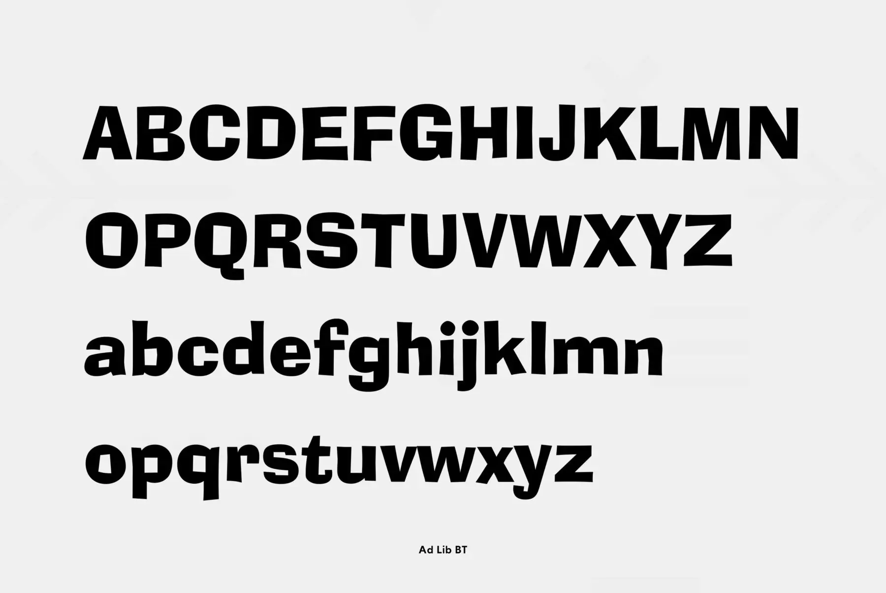 Ad Lib Normal Font - FontPath