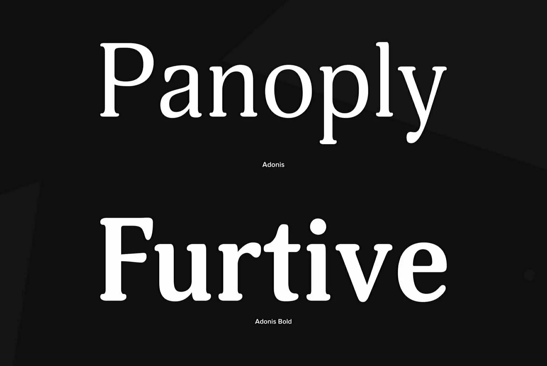 Adonis Font - FontPath