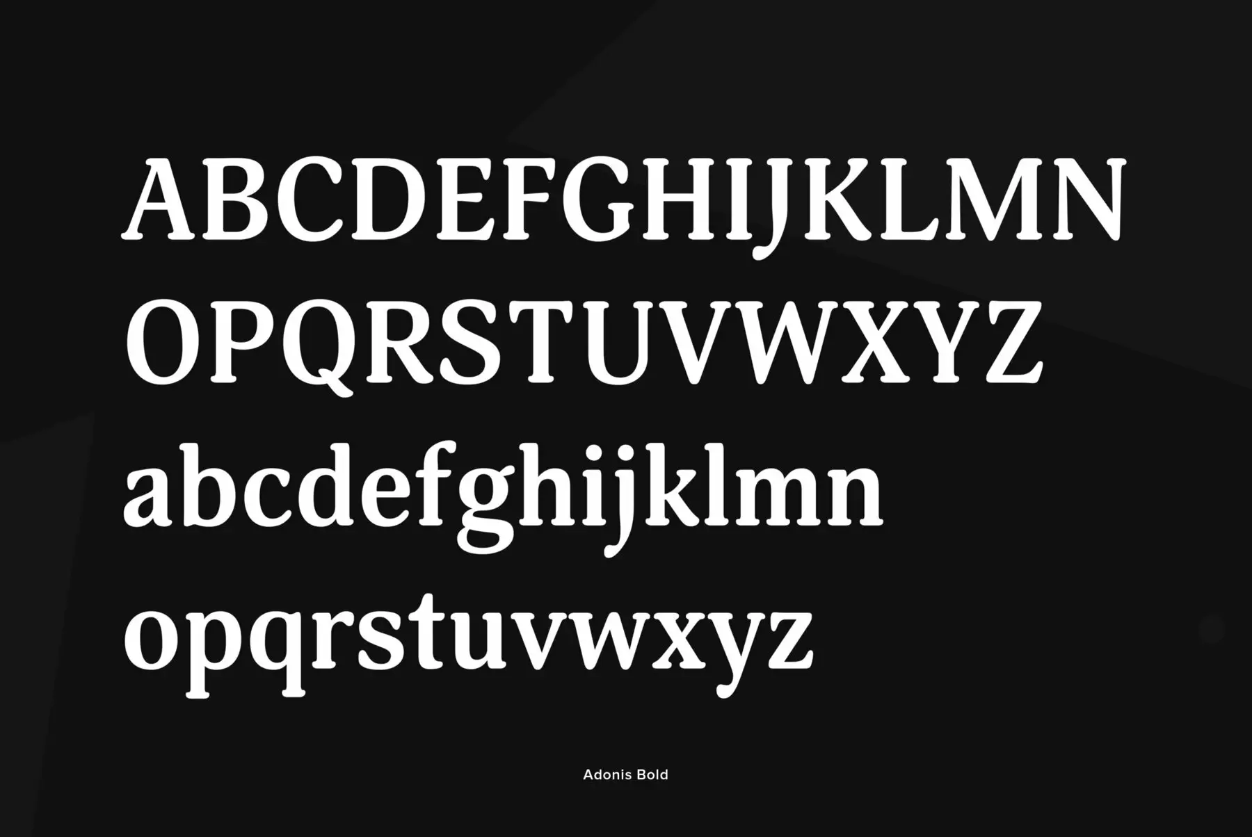 Adonis Font - YouWorkForThem