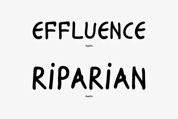 Agafia Font - YouWorkForThem