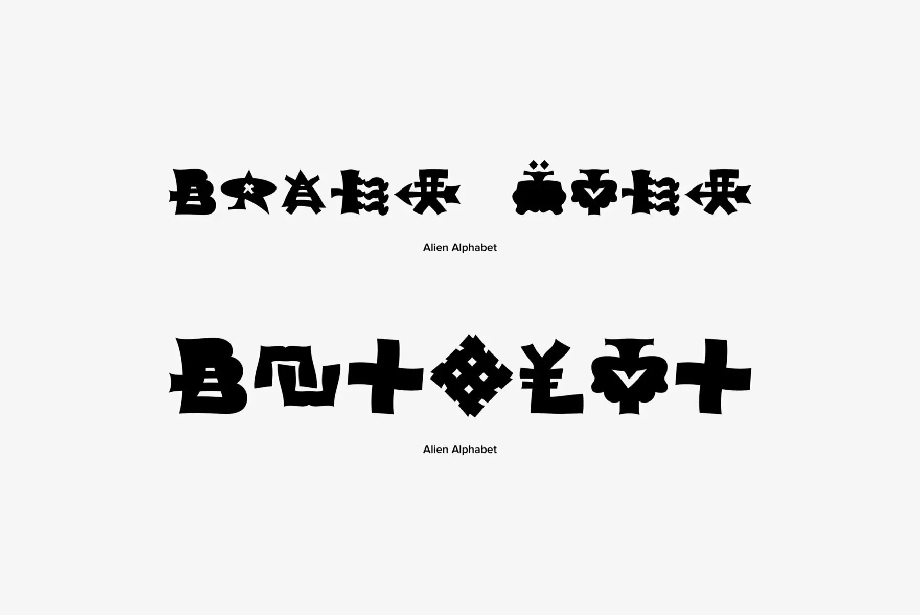 Alien Font - YouWorkForThem