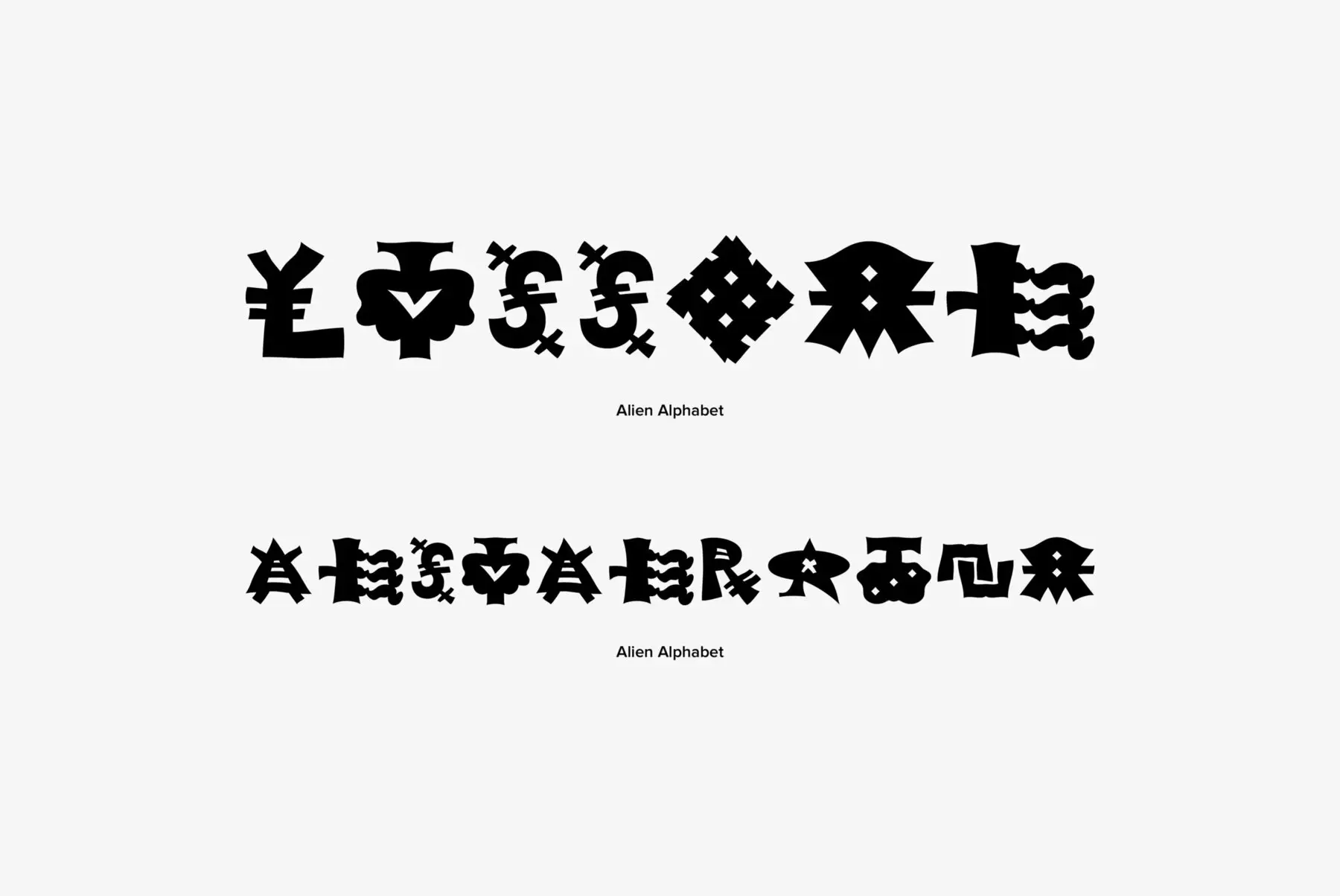 Alien Font - YouWorkForThem