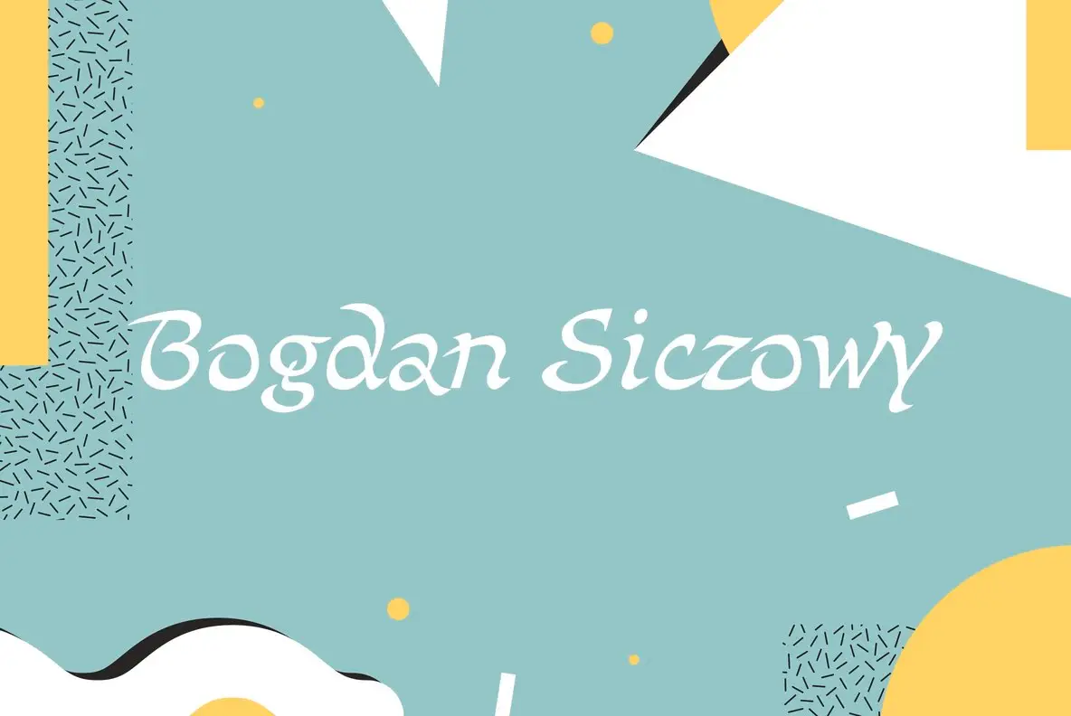 Bogdan Siczowy Font - YouWorkForThem