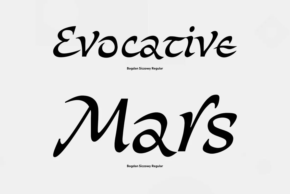 Bogdan Siczowy Font - FontPath