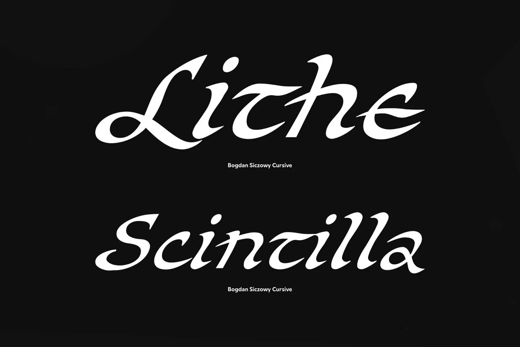 Bogdan Siczowy Cursive Font - YouWorkForThem