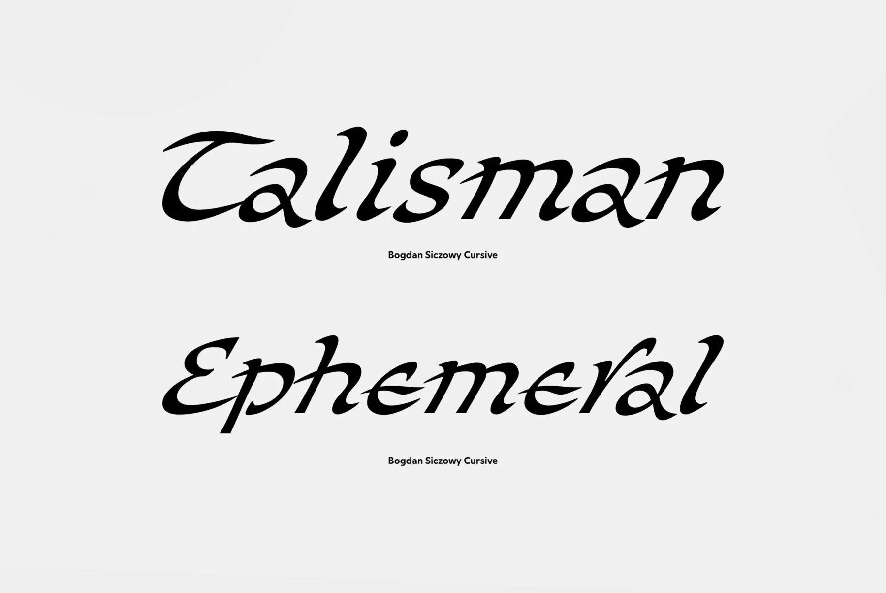 Bogdan Siczowy Cursive Font - YouWorkForThem
