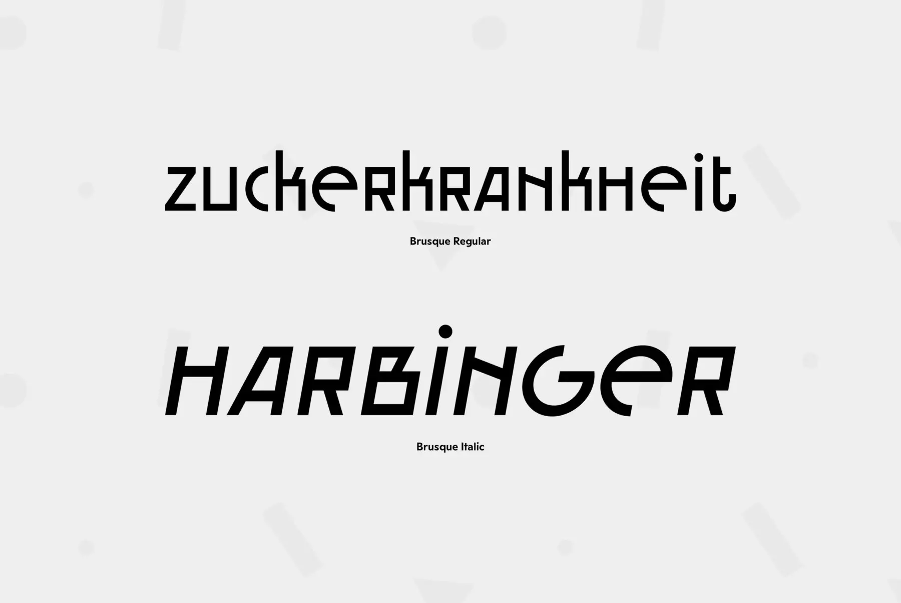 Brusque Font - YouWorkForThem