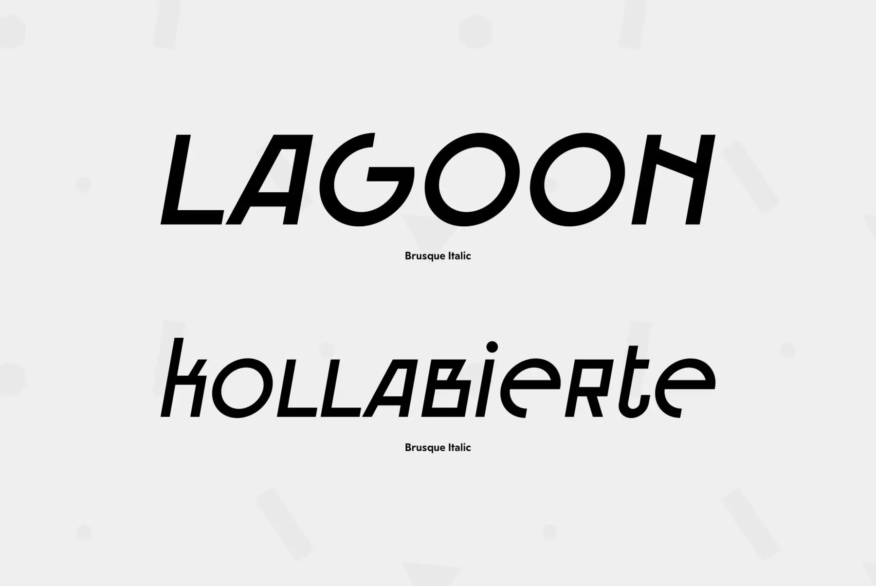 Brusque Font - YouWorkForThem