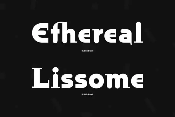 Bublik Font - YouWorkForThem