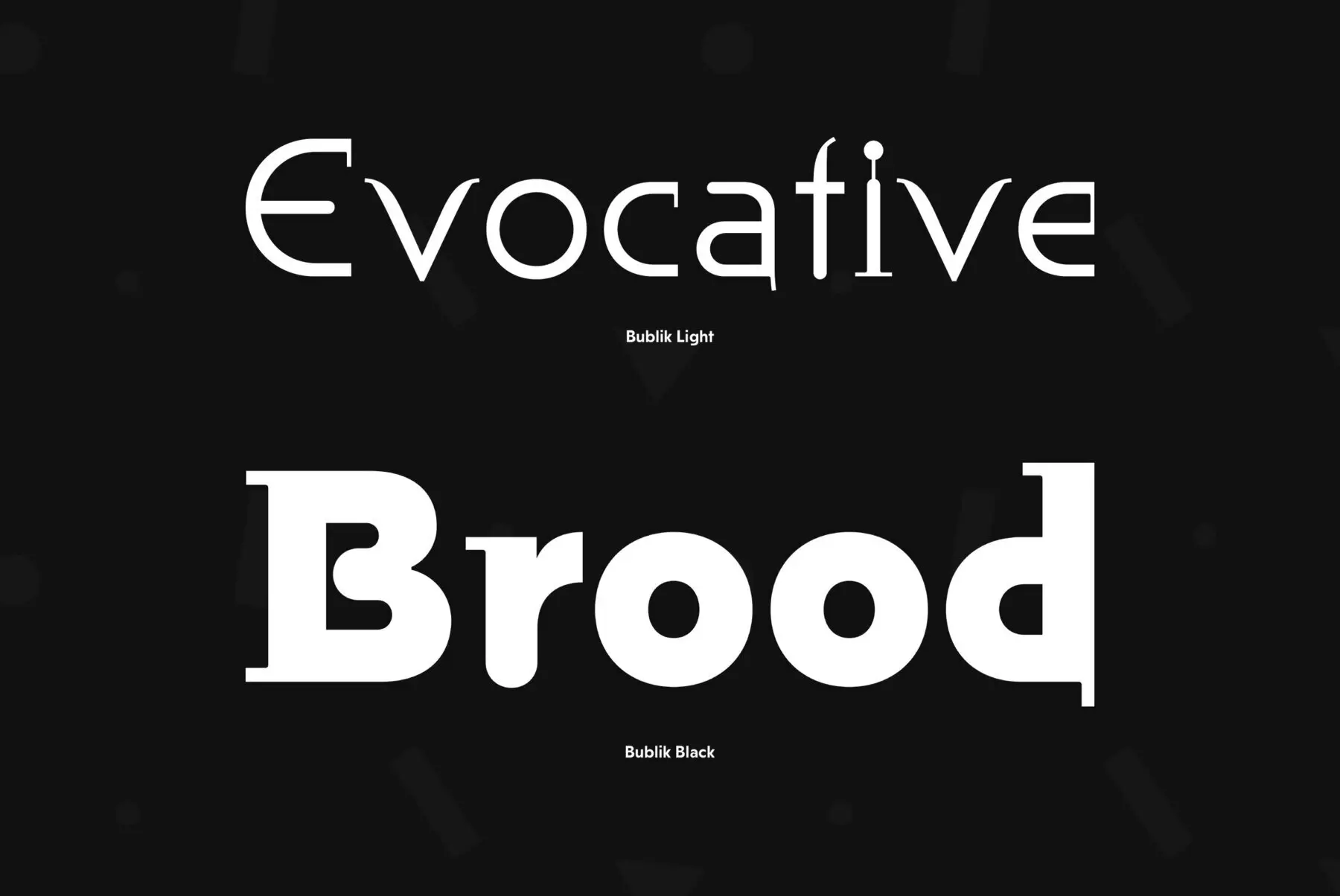 Bublik Font - YouWorkForThem