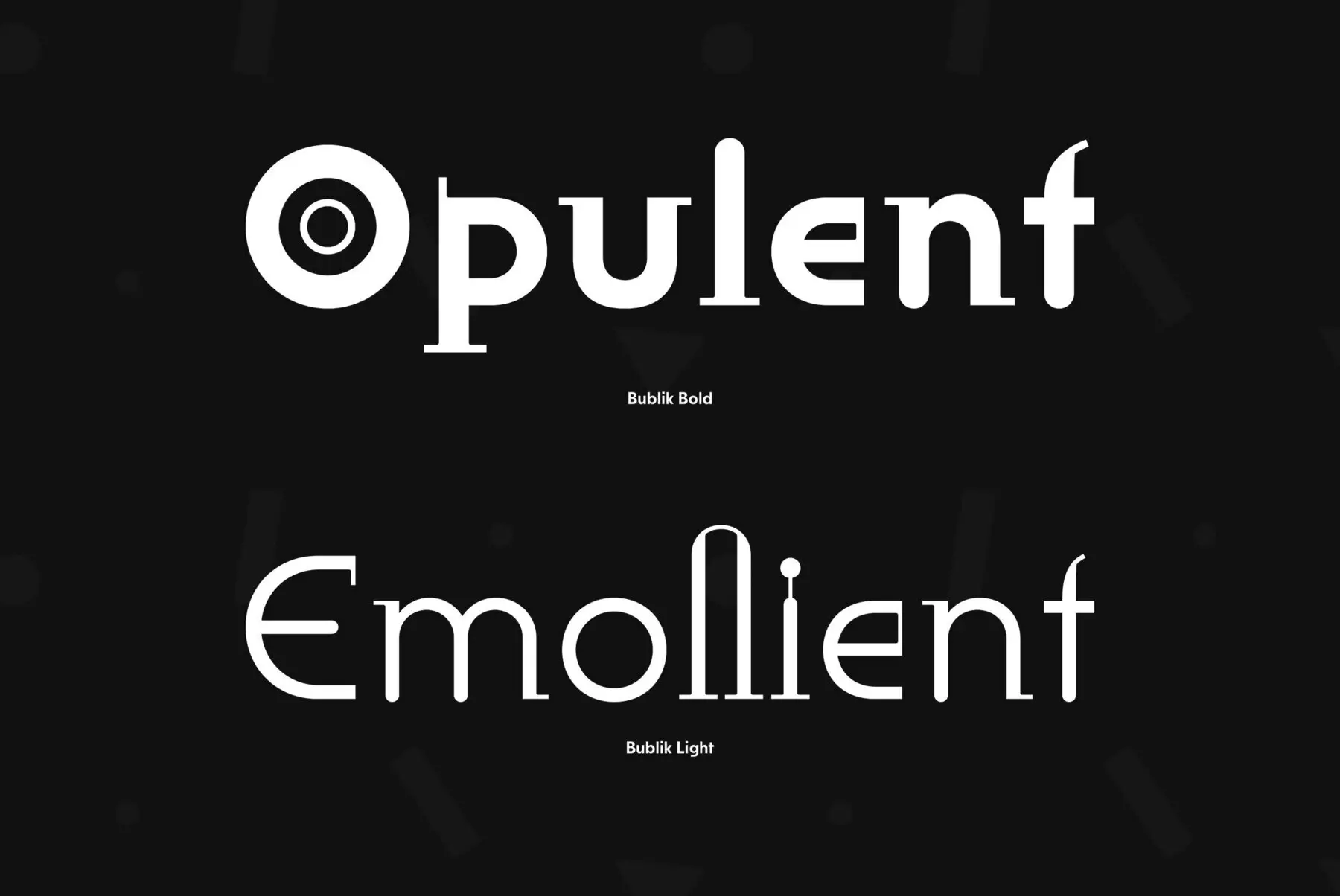 Bublik Font - YouWorkForThem