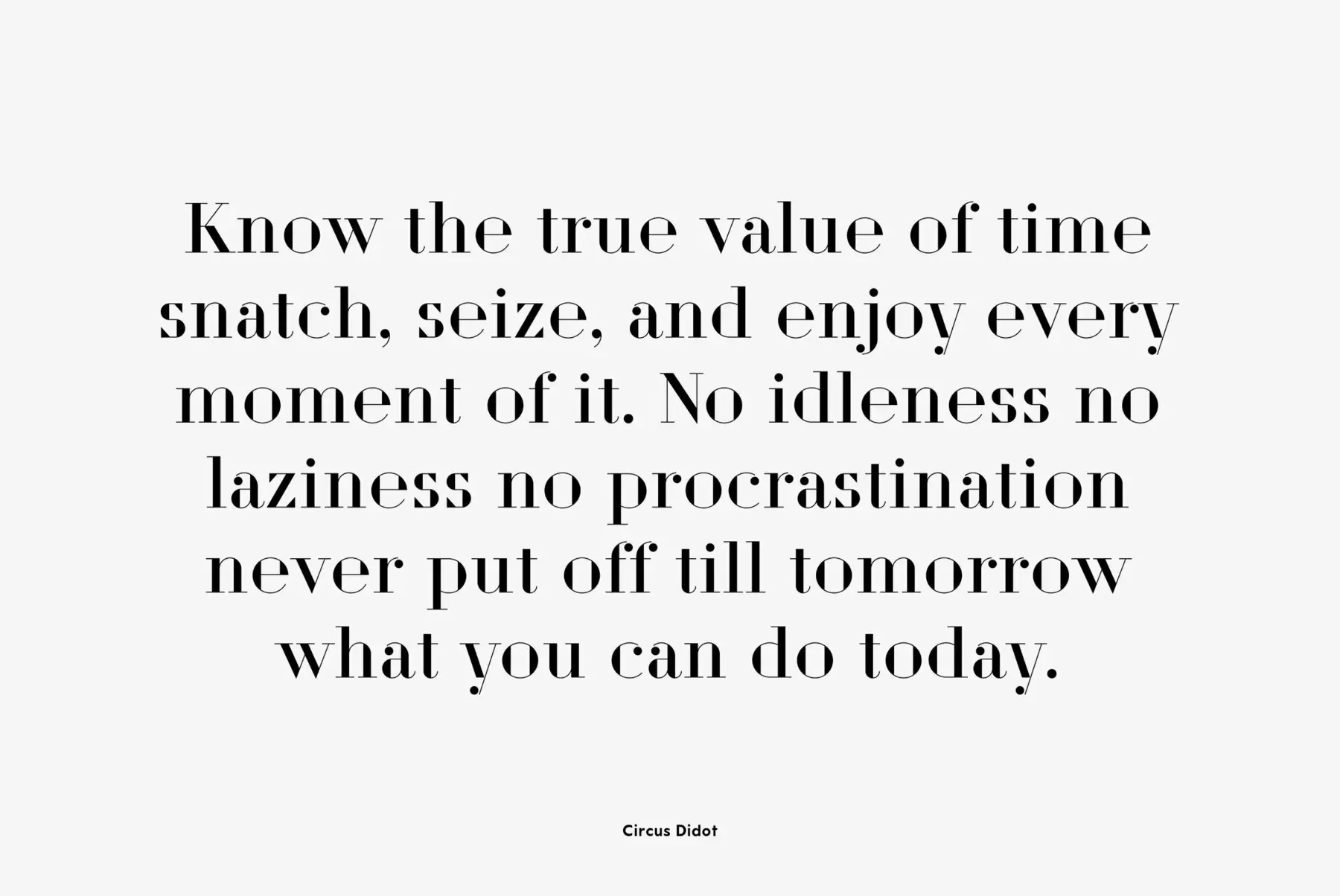 Circus Didot Font - FontPath