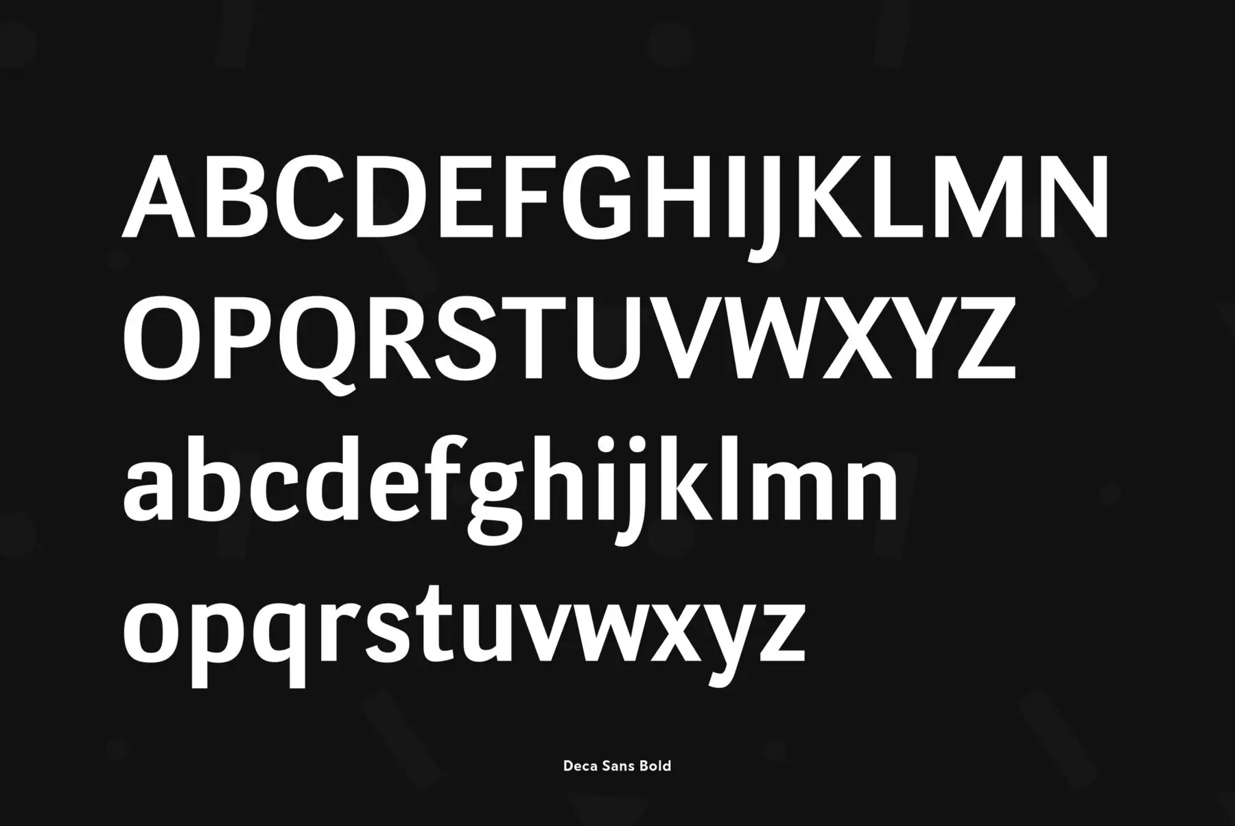 Deca Sans Font - FontPath
