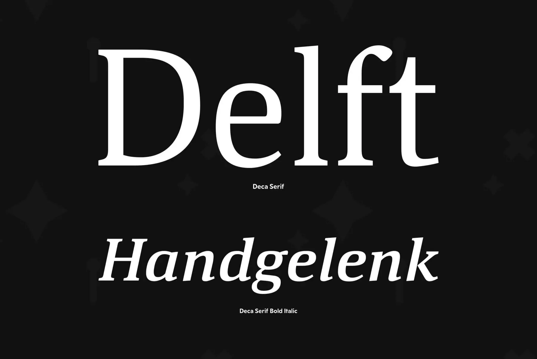 Deca Serif Font - FontPath