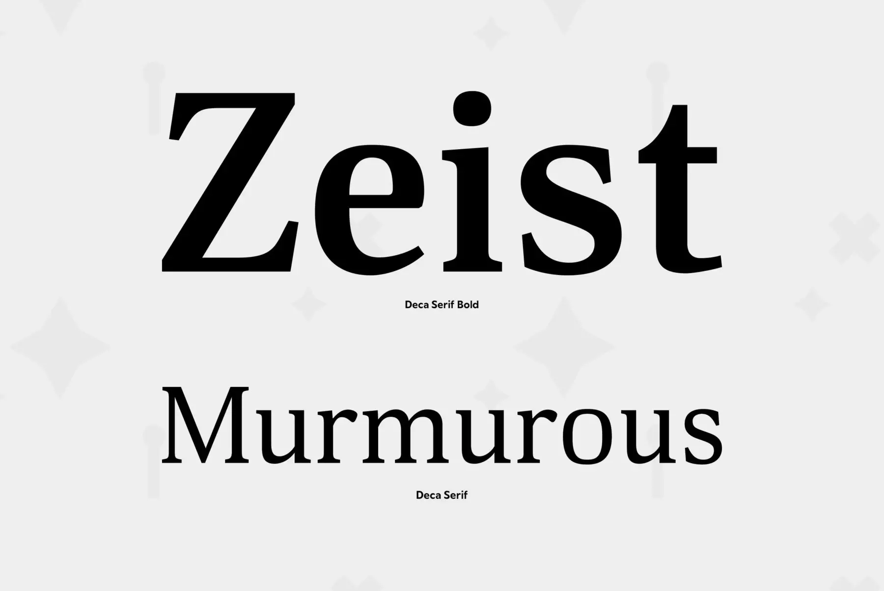 Deca Serif Font - FontPath