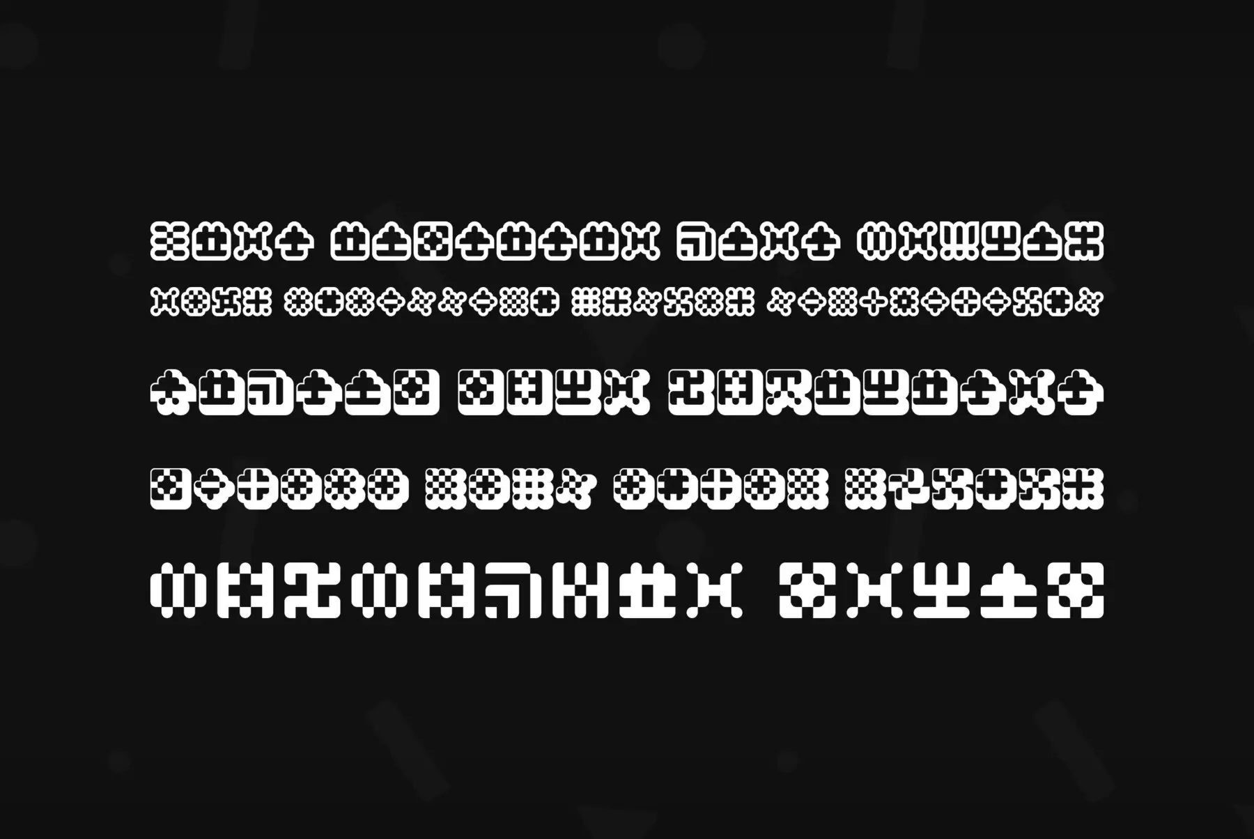 Dotage Pic Font - YouWorkForThem