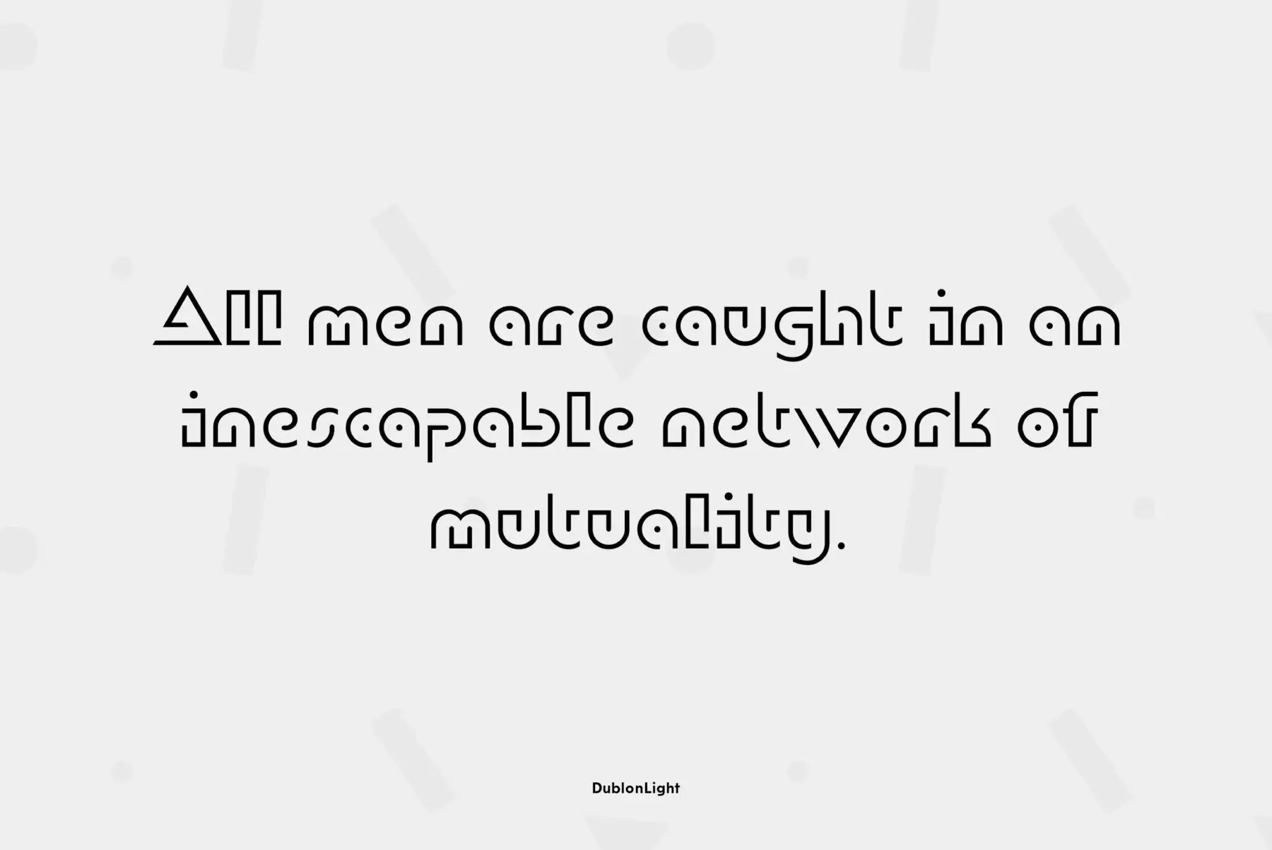 Dublon Font - YouWorkForThem