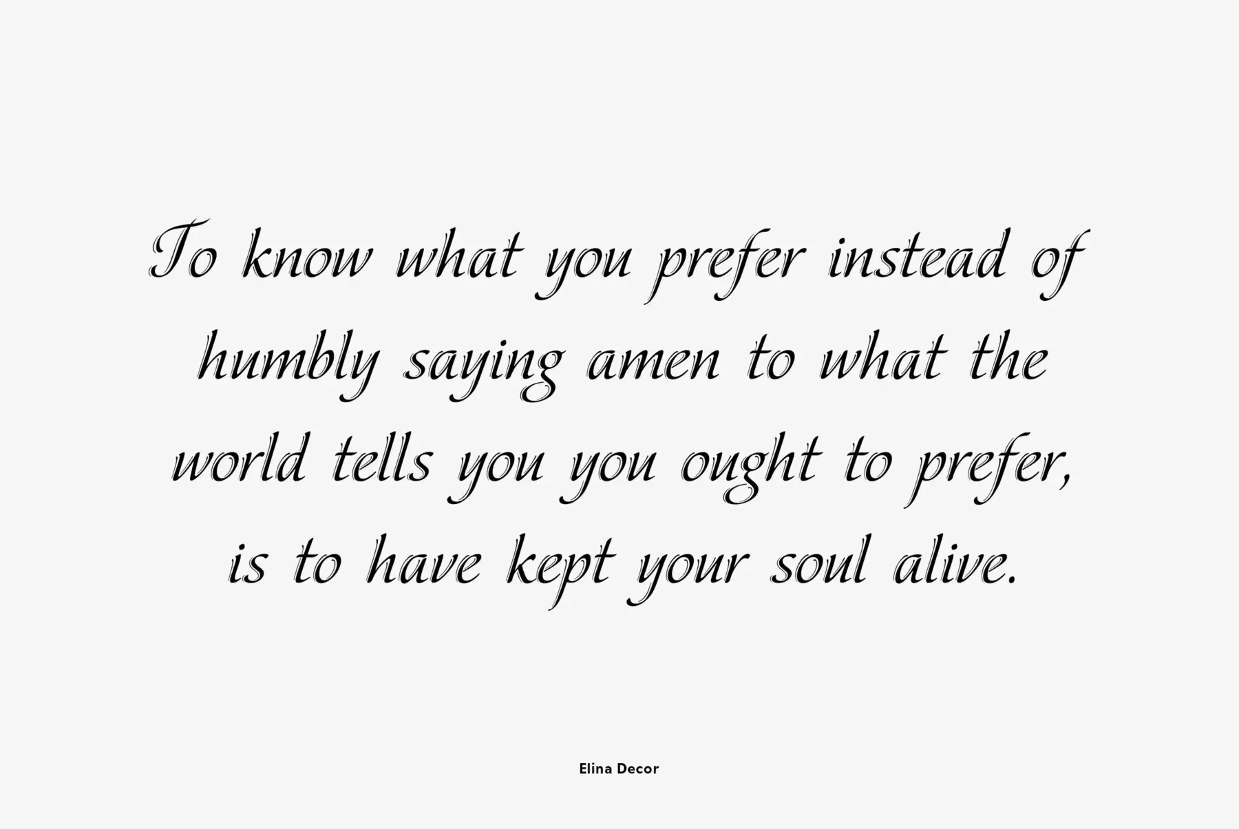 Elina Decor Font - FontPath