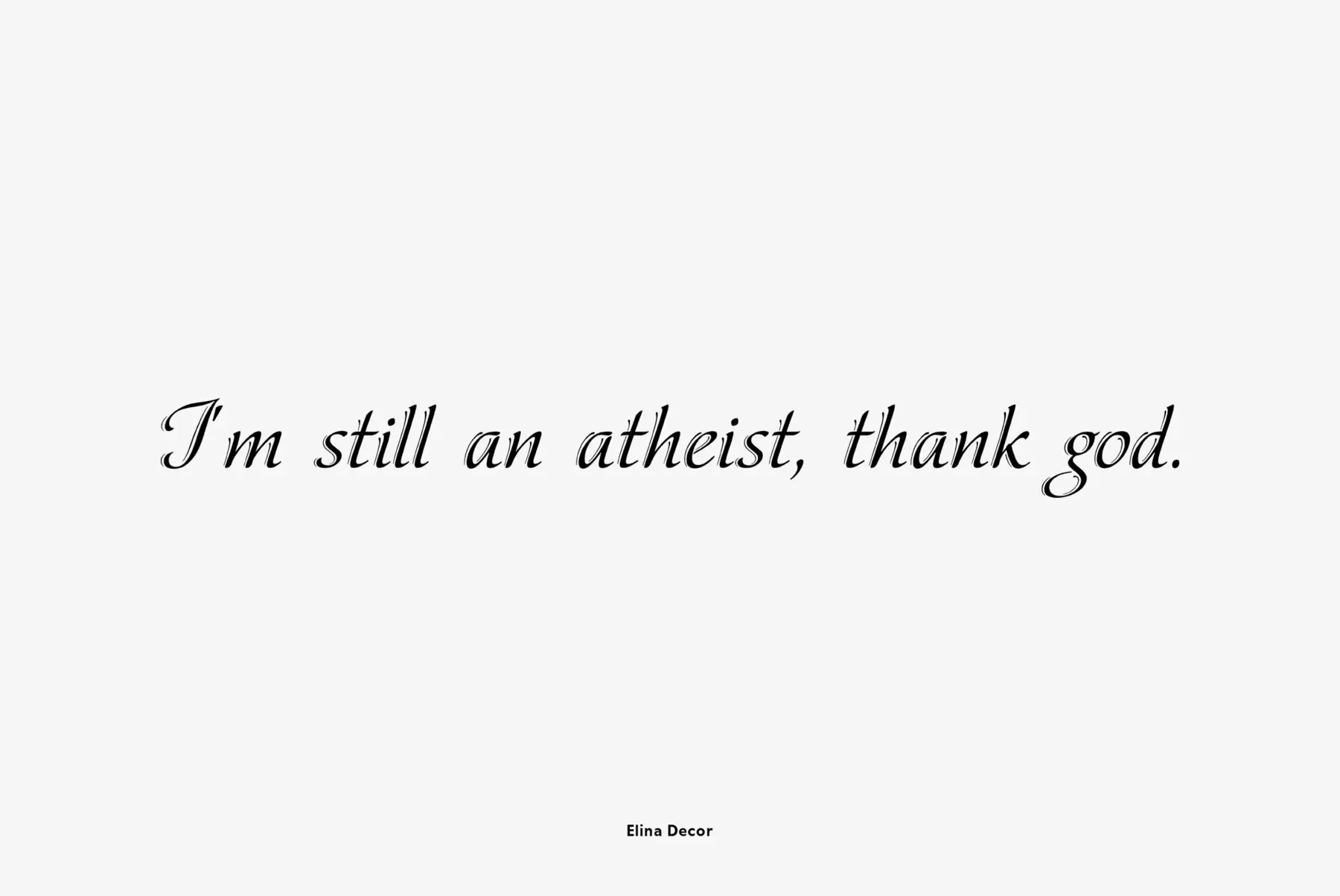 Elina Decor Font - FontPath