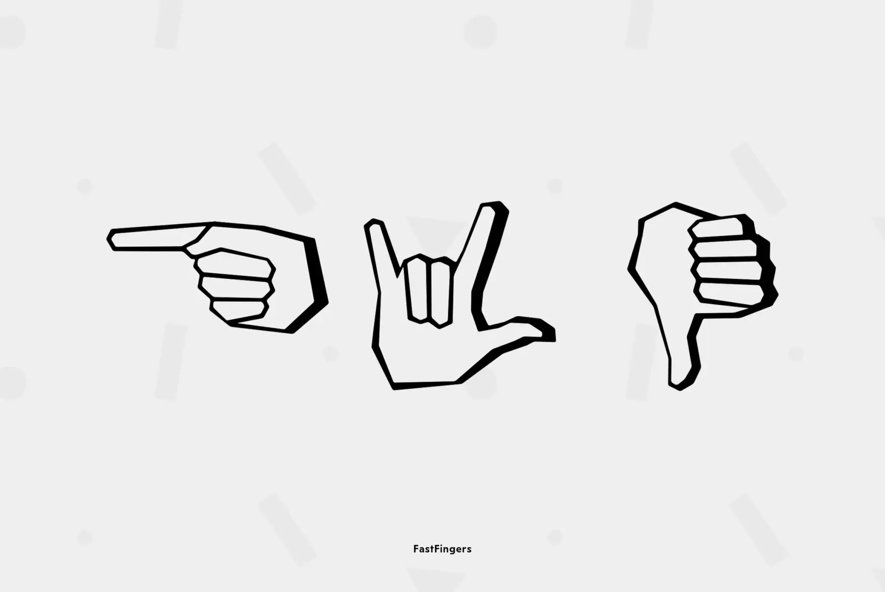 Fast Fingers Font - YouWorkForThem