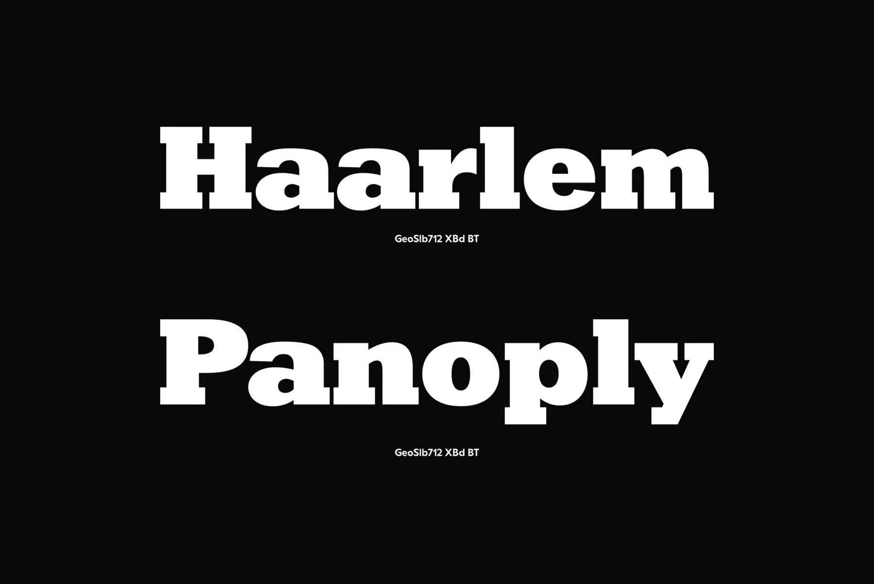 Geometric Slabserif Font - FontPath