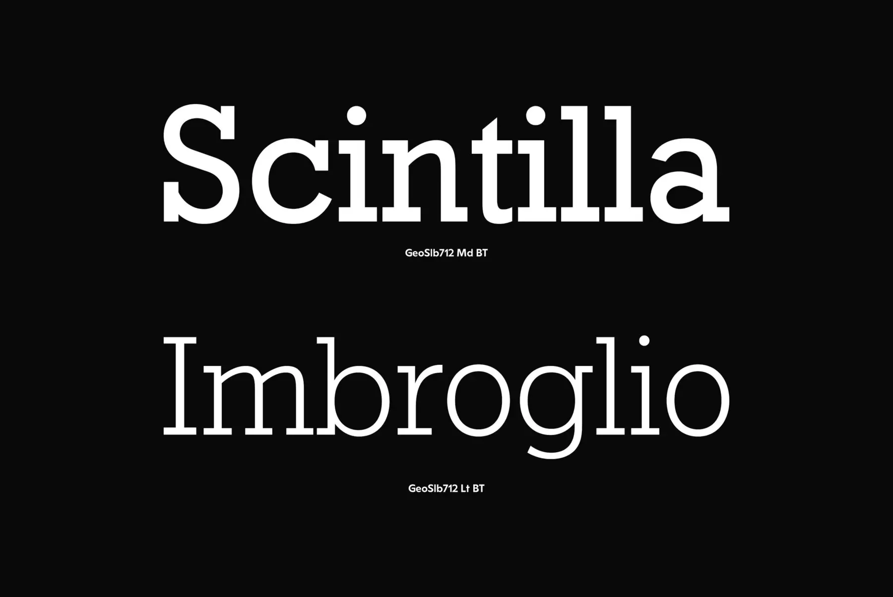 Geometric Slabserif Font - FontPath