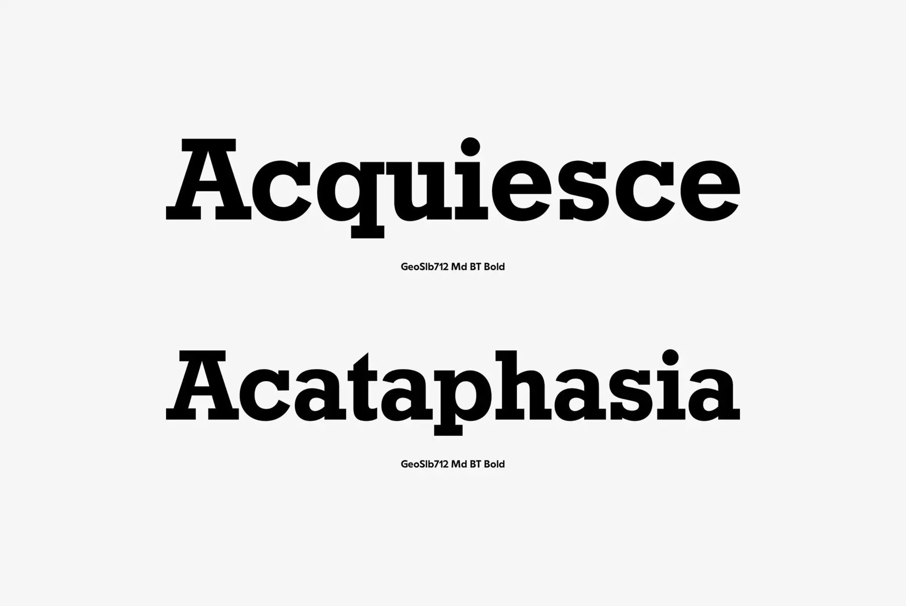 Geometric Slabserif Font - YouWorkForThem