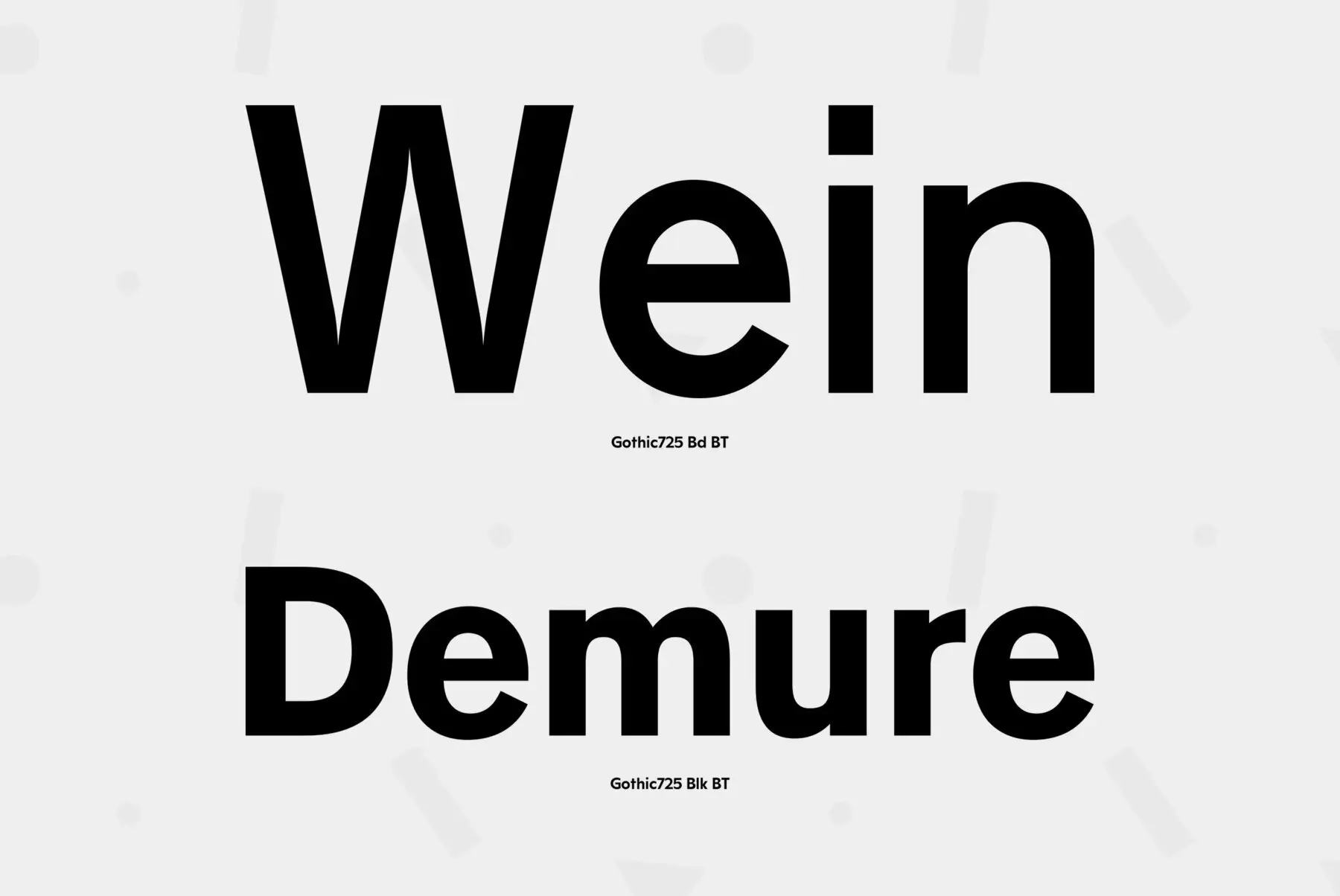 Gothic 725 Font - FontPath