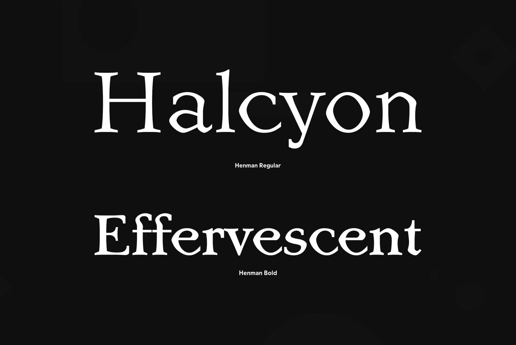 Henman Font - YouWorkForThem