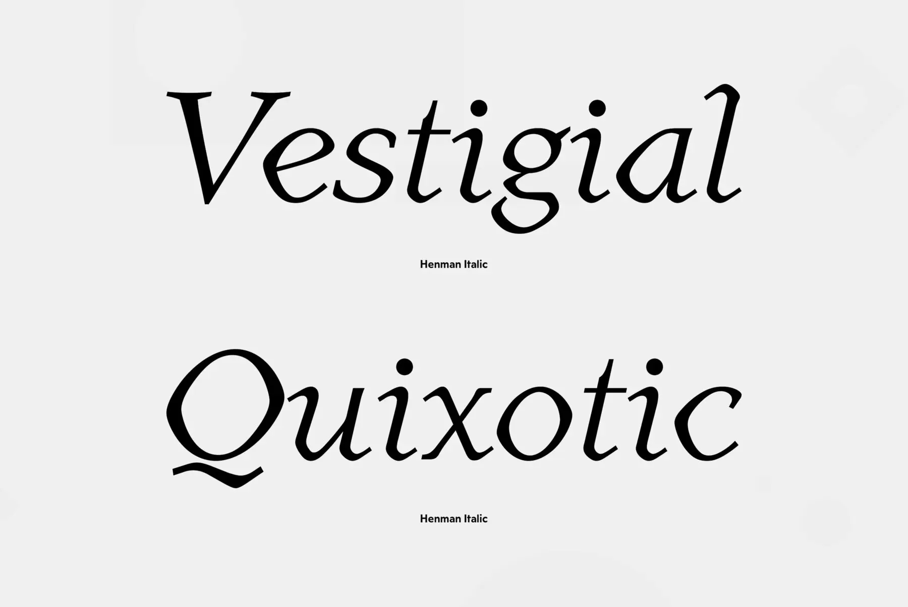 Henman Font - YouWorkForThem