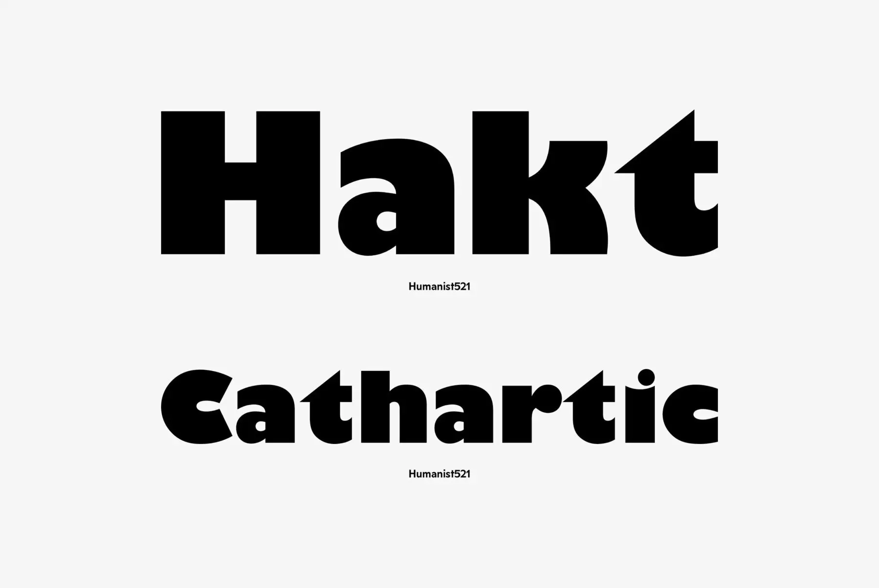 Humanist 521 Font - YouWorkForThem