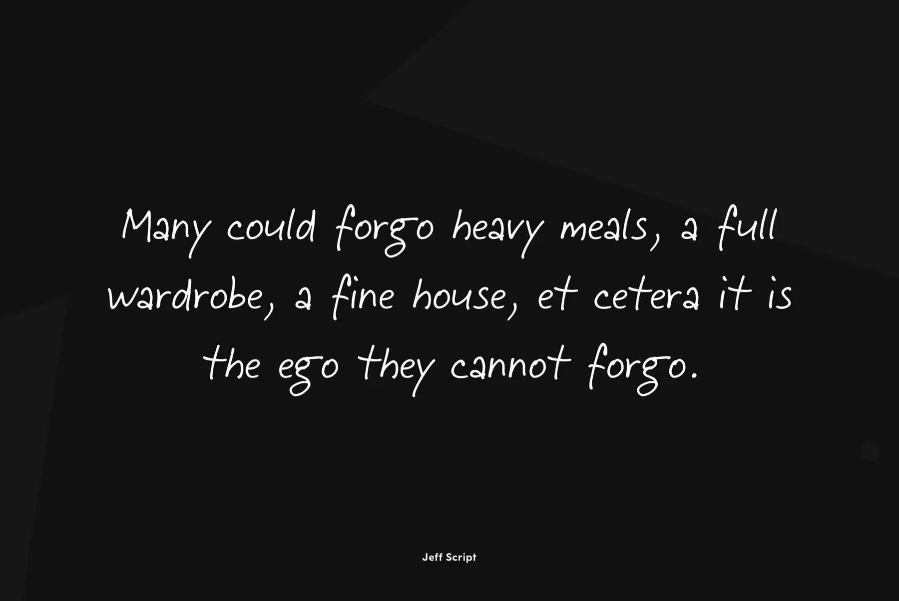 Jeff Script Font - FontPath