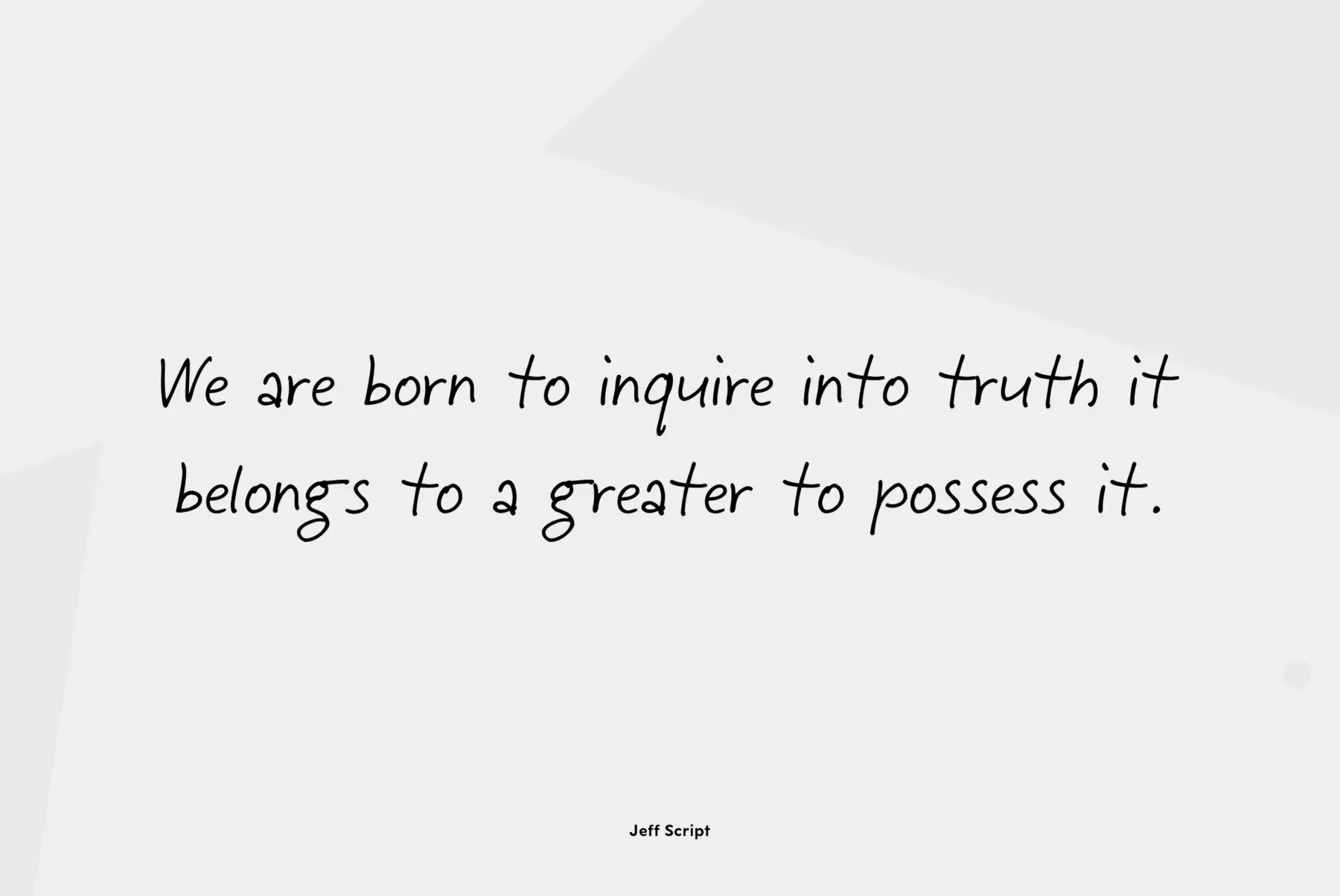 Jeff Script Font - FontPath