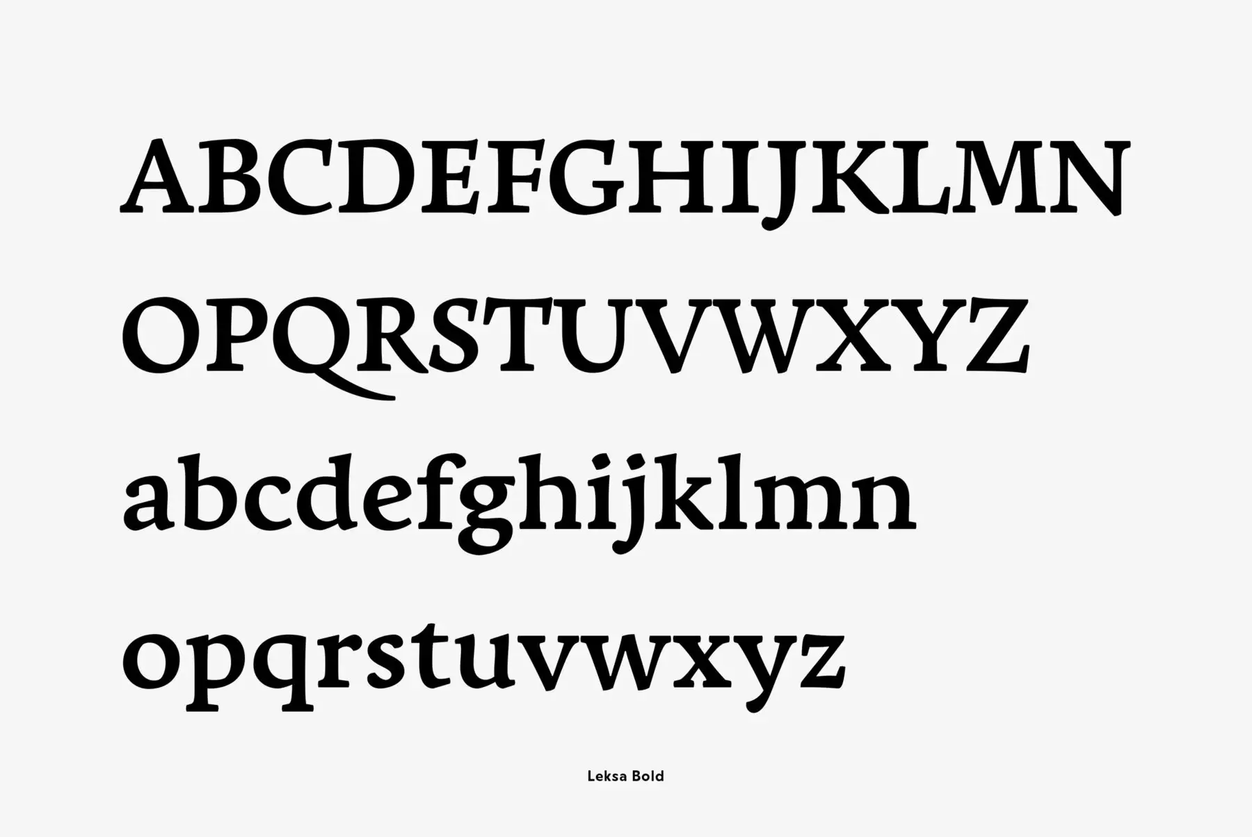 Leksa Font - YouWorkForThem