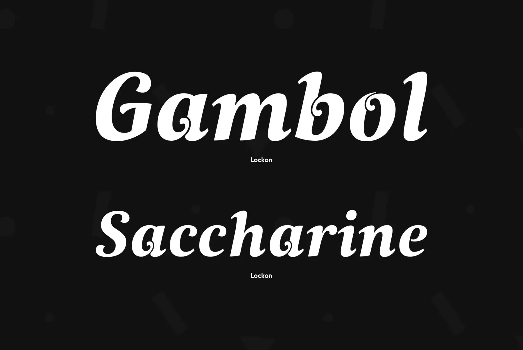 Lockon Font - YouWorkForThem