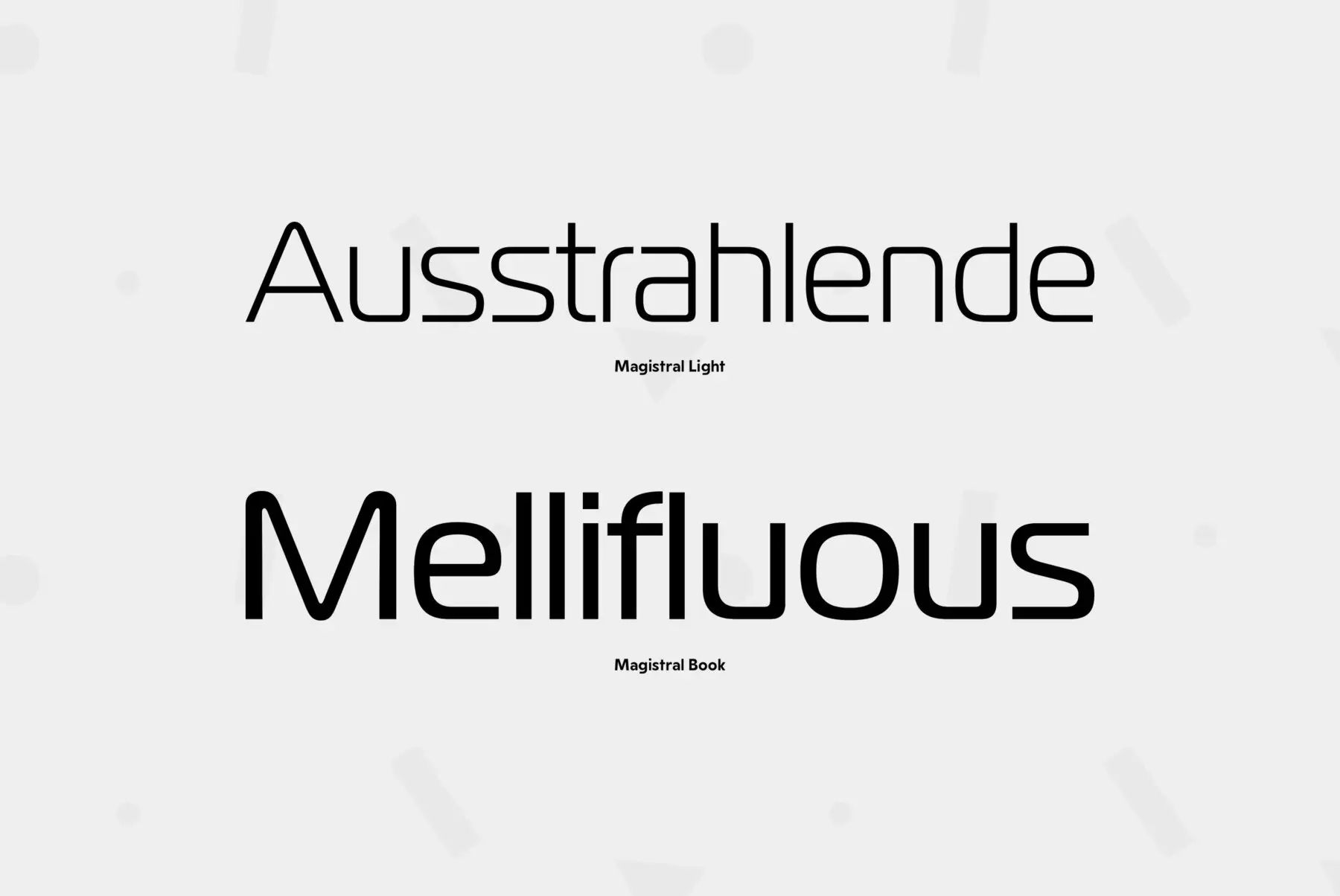 Magistral Font - YouWorkForThem