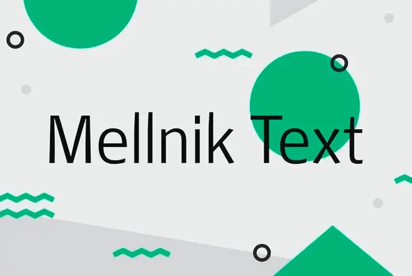 Mellnik Text Font - YouWorkForThem