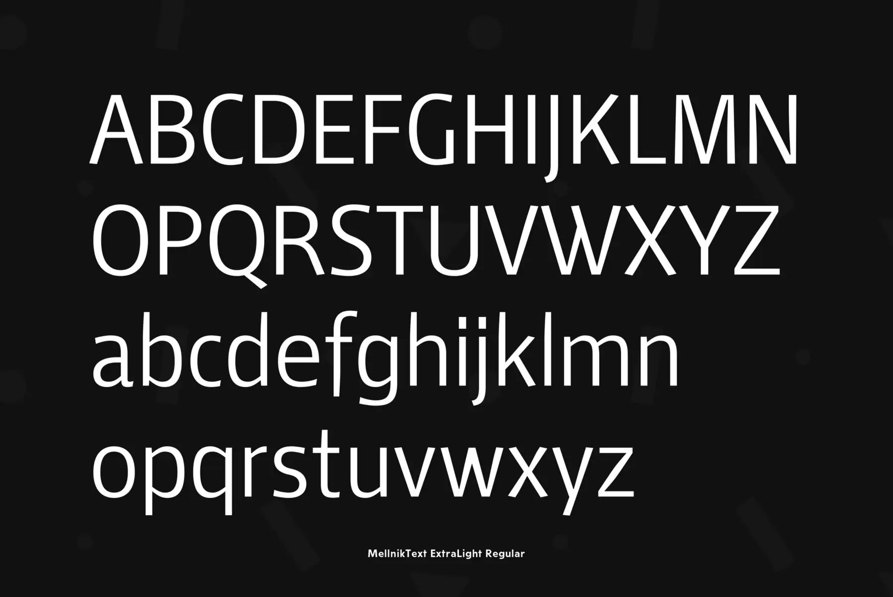 Mellnik Text Font - YouWorkForThem