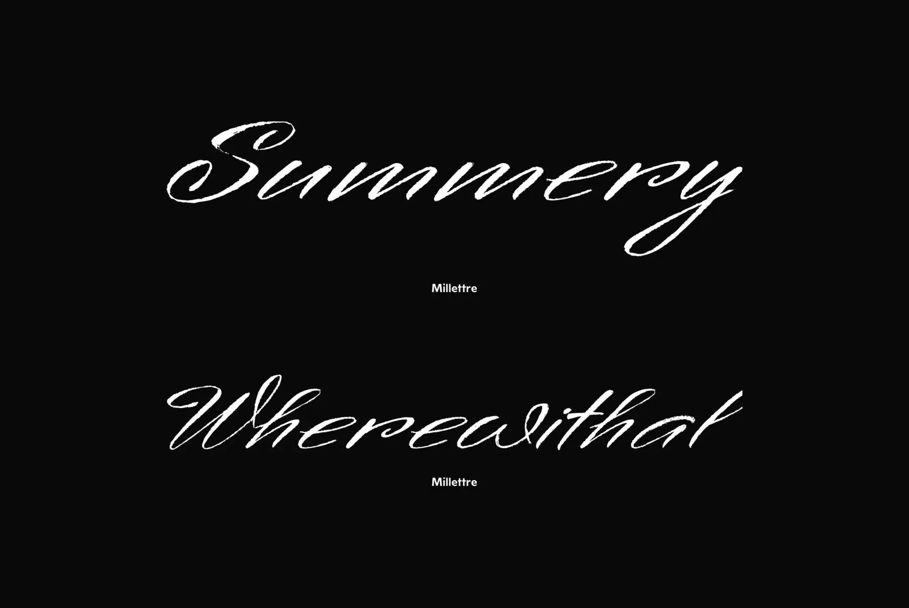 Millettre Font - YouWorkForThem