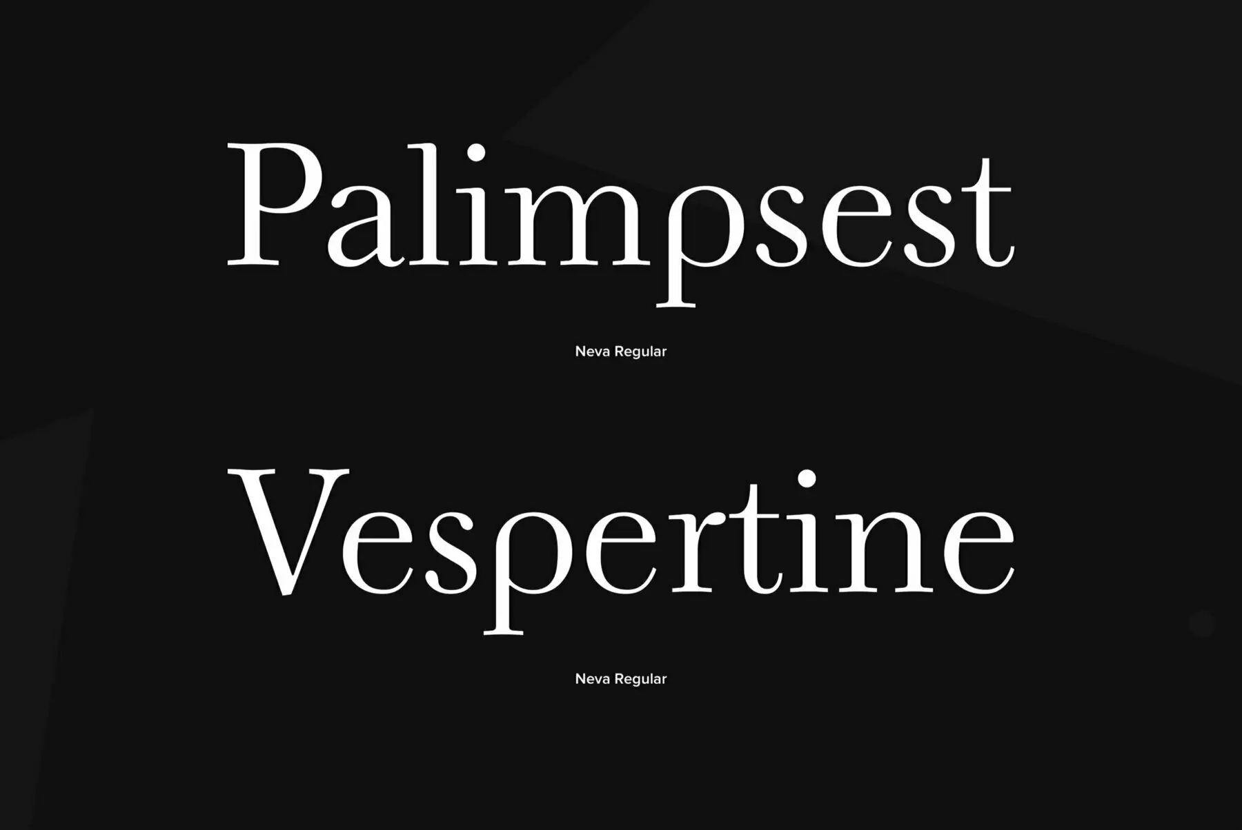 Neva Font - YouWorkForThem