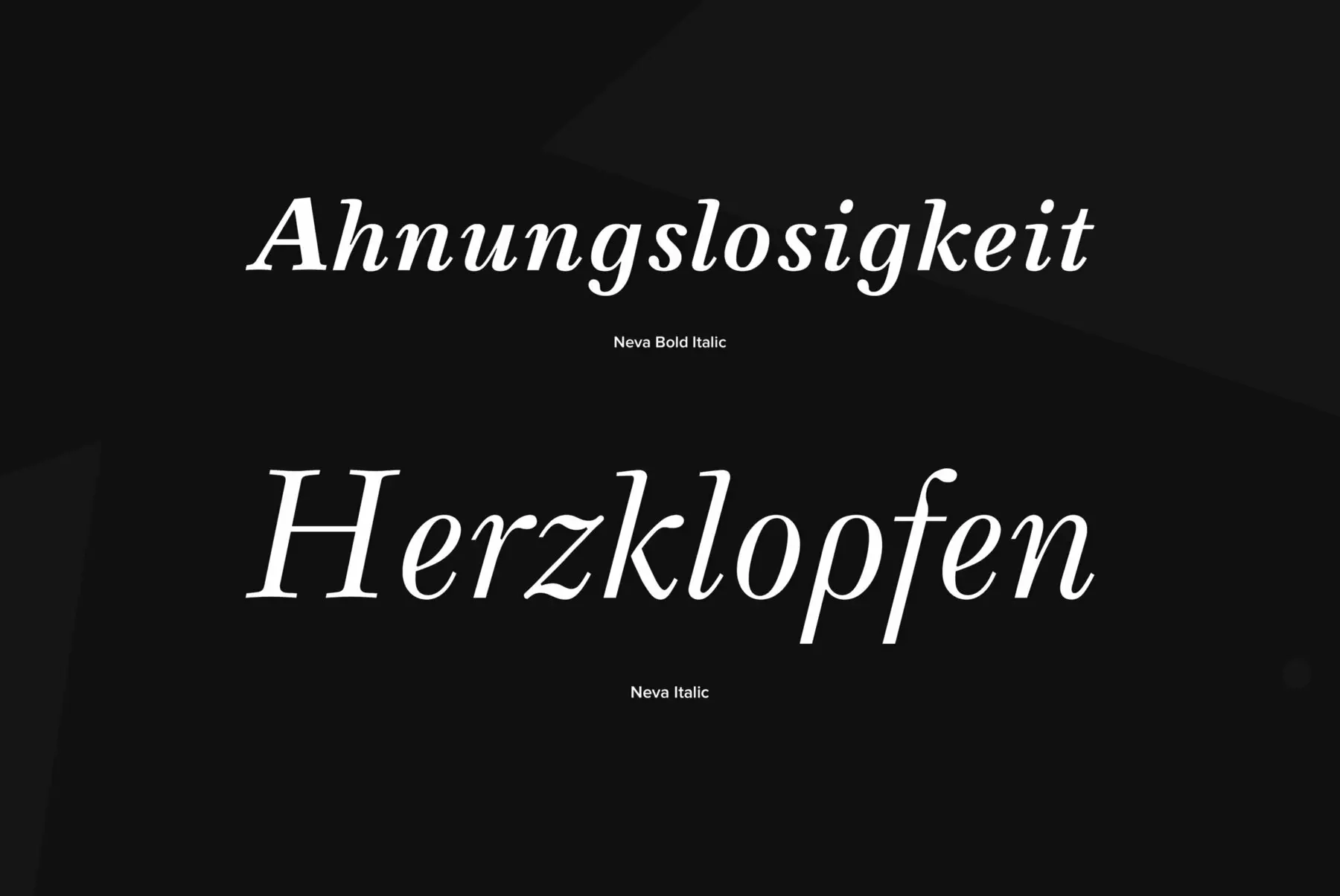 Neva Font - YouWorkForThem