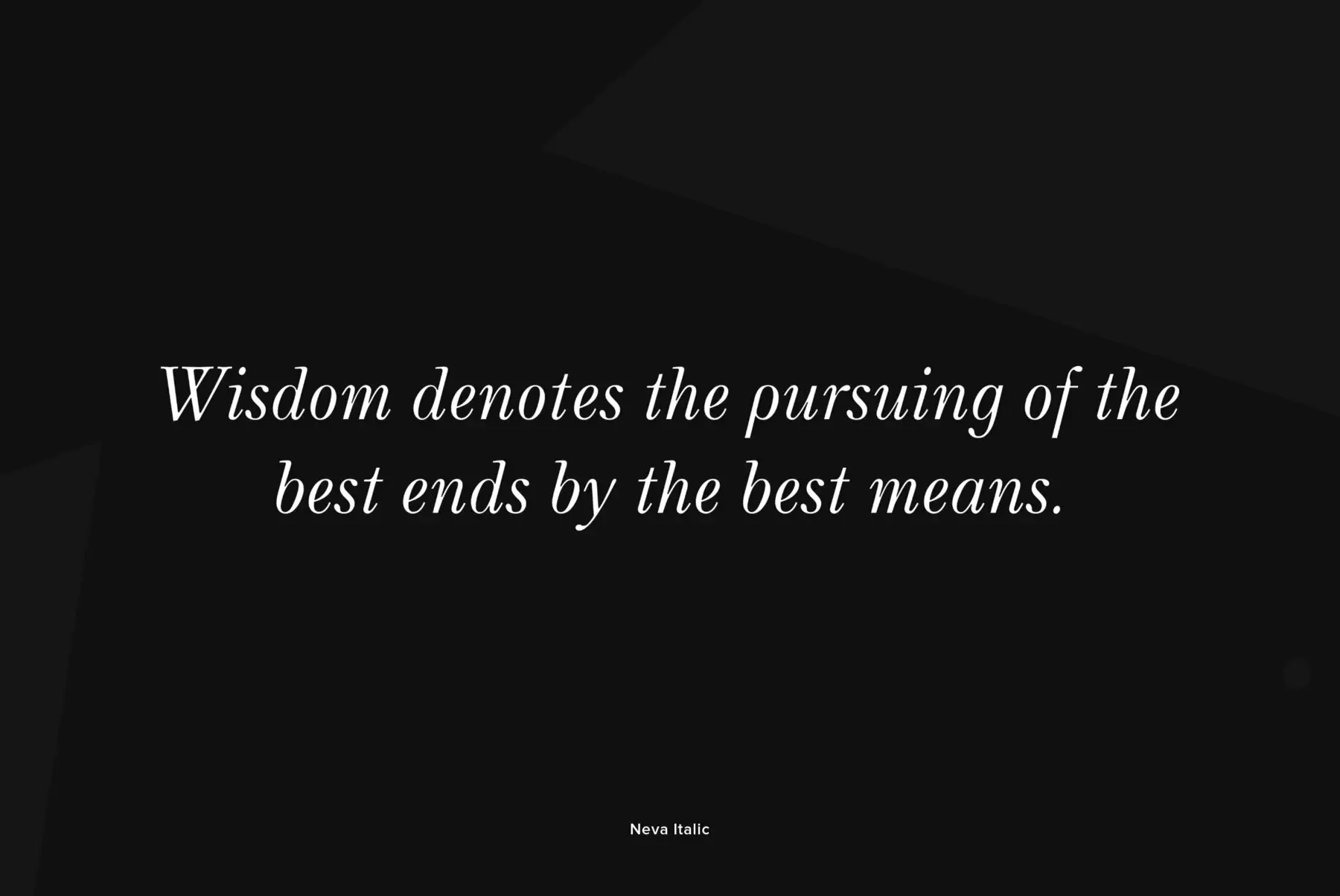 Neva Font - YouWorkForThem