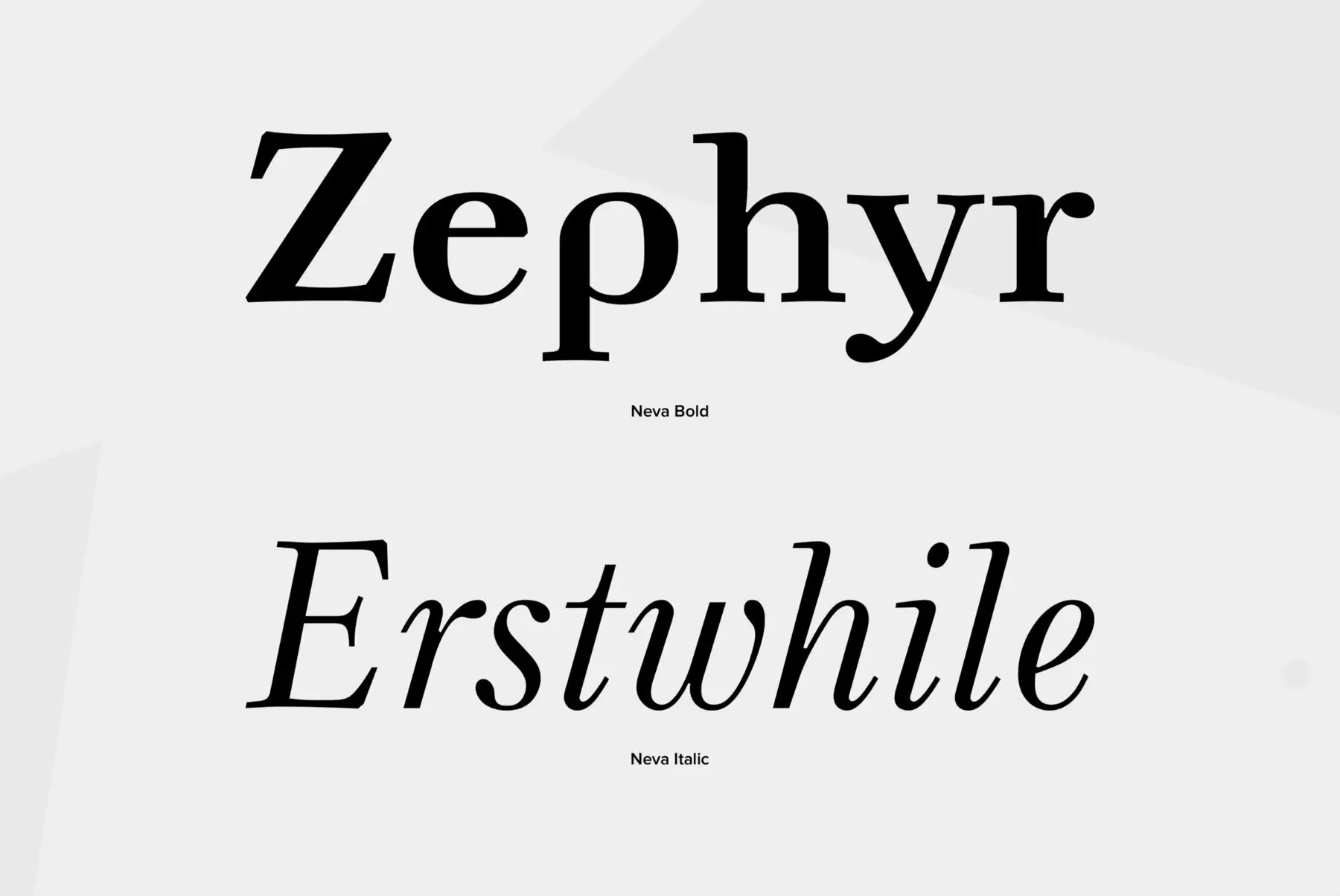 Neva Font - YouWorkForThem