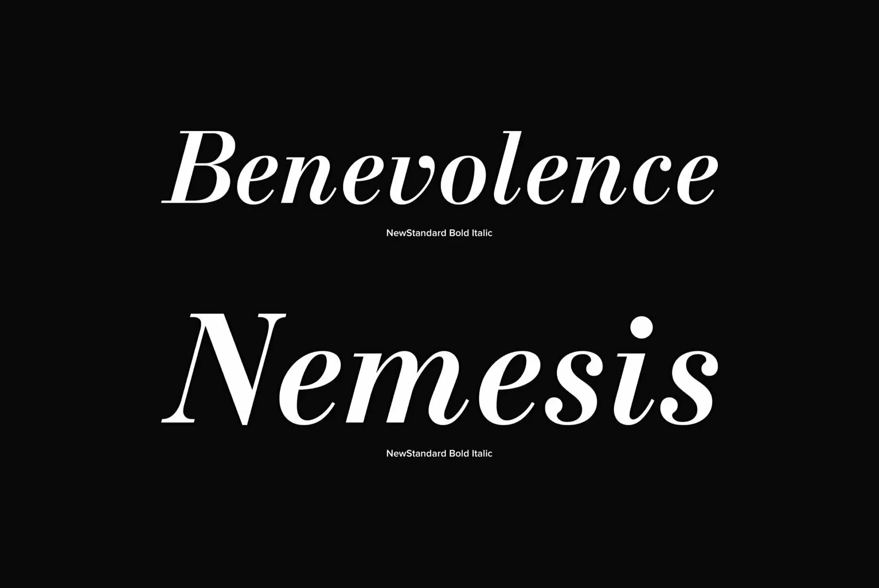 New Standard Font - YouWorkForThem